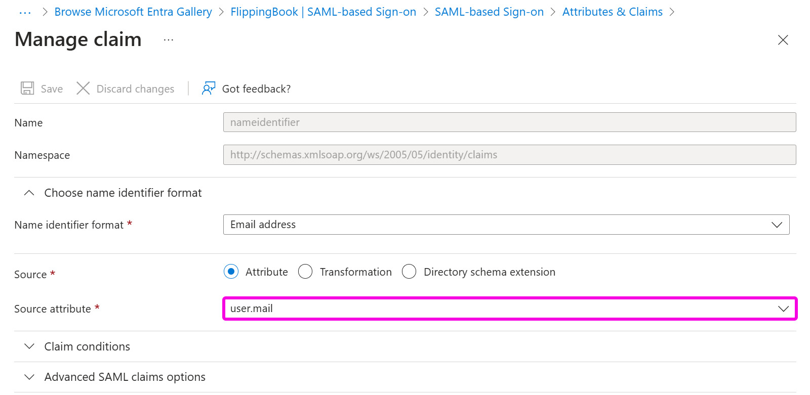 Setting up SSO with Microsoft | FlippingBook